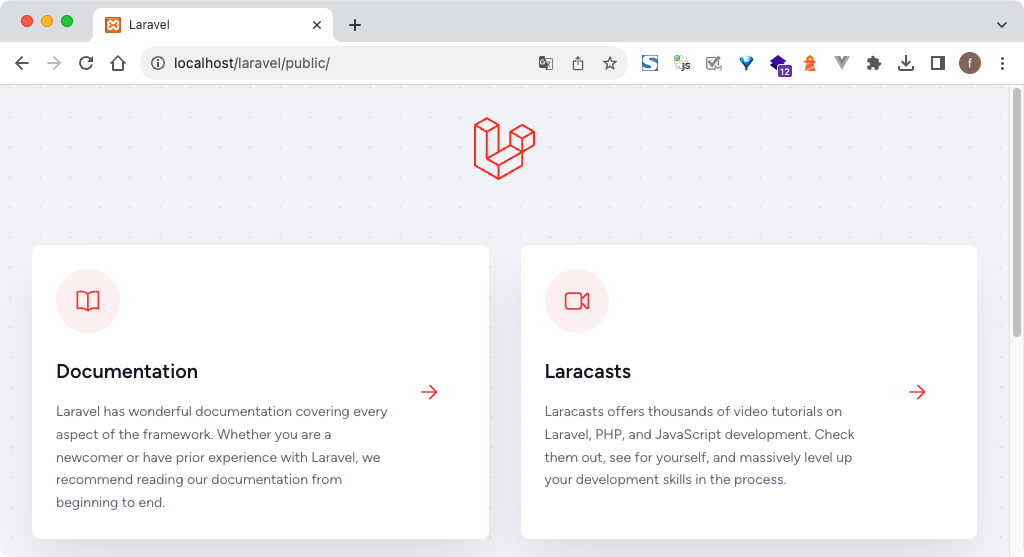 Mac ＋ MAMP 環境で Laravel を動かす（その2） – ホエールテック株式会社
