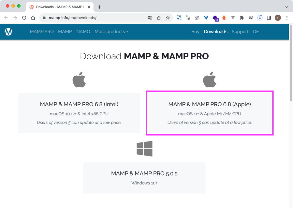 Mac ＋ MAMP 環境で Laravel を動かす（その1） – ホエールテック株式会社